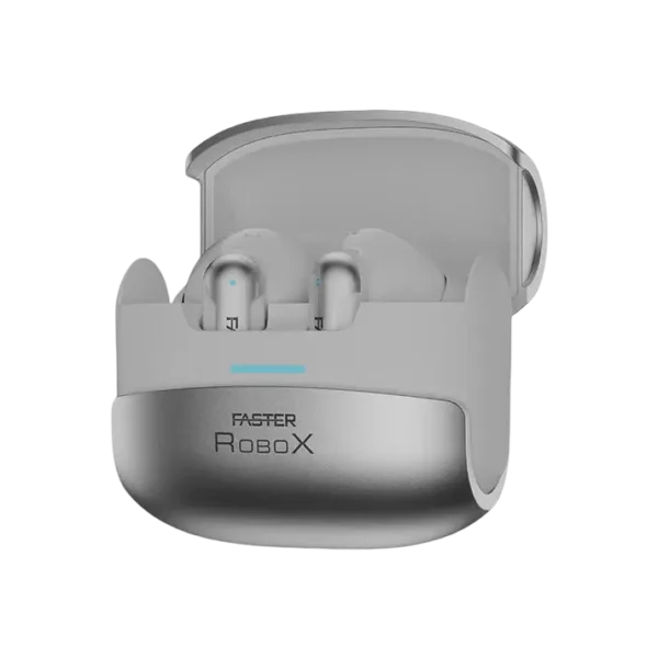 Faster Robo X Earbuds – ANC + ENC, Quad Mic & Bluetooth 5.3